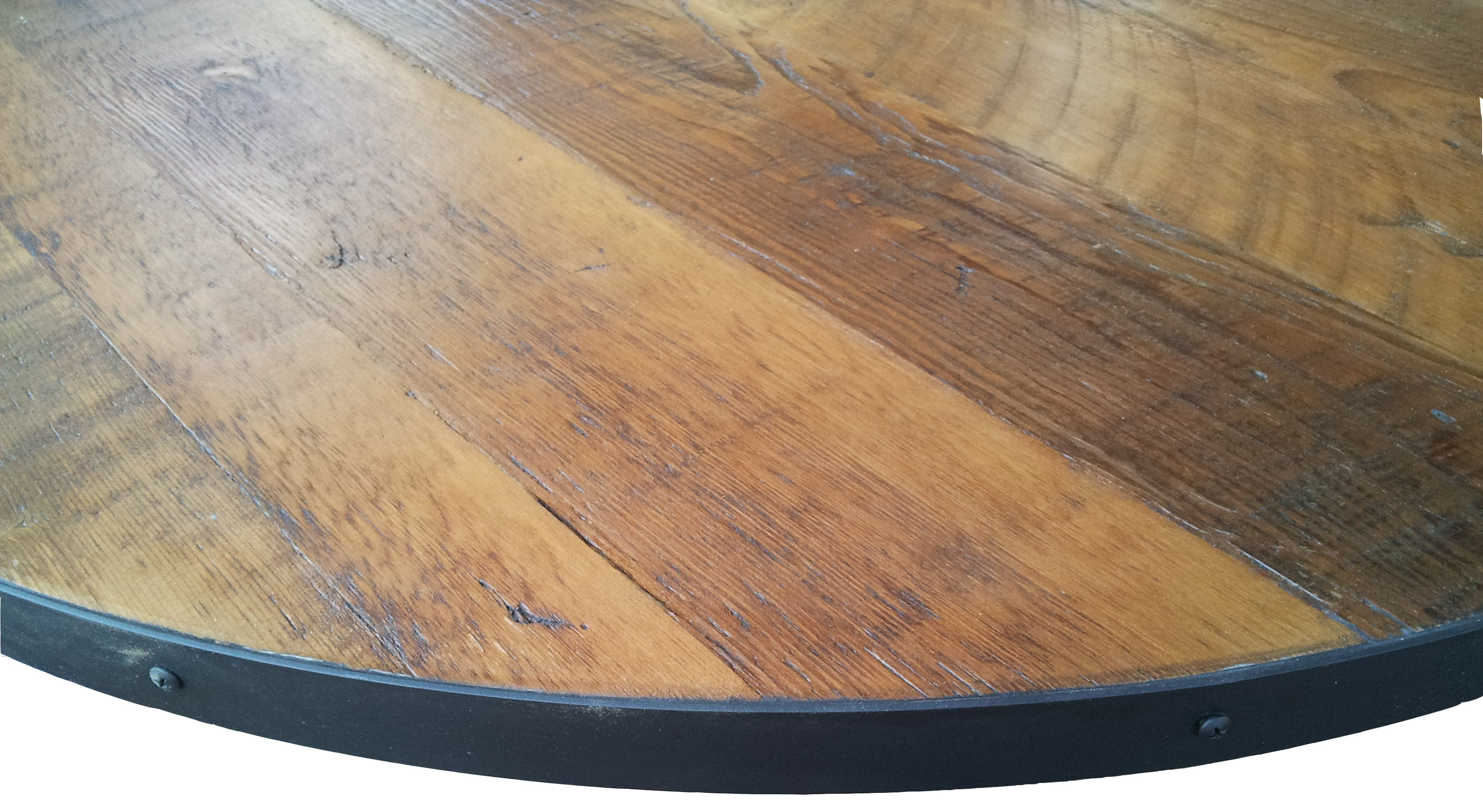 Reclaimed Round Wood Table Tops Restaurant Cafe Supplies Online