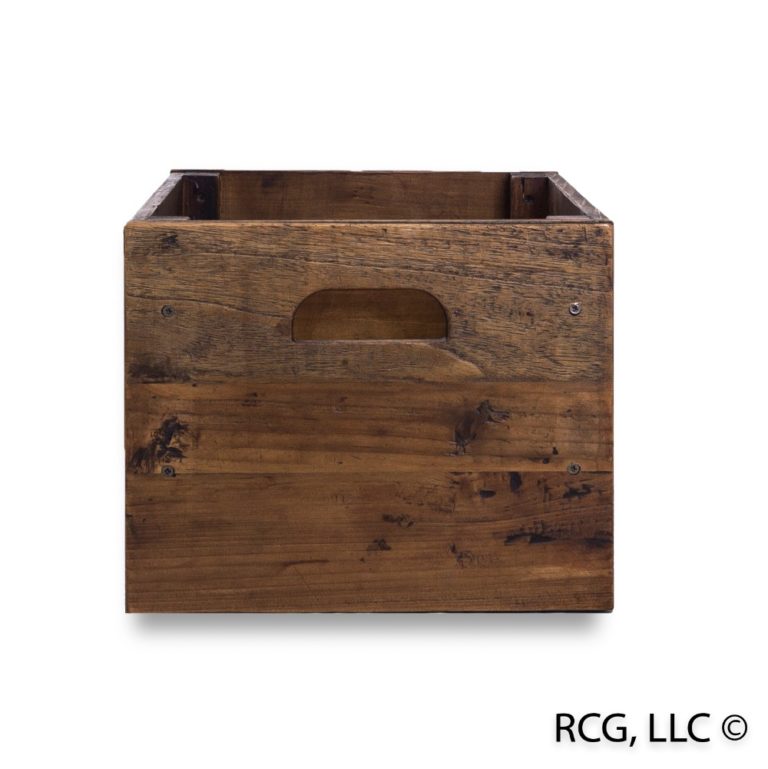 Reclaimed Wood Crates - Restaurant & Cafe Supplies Online