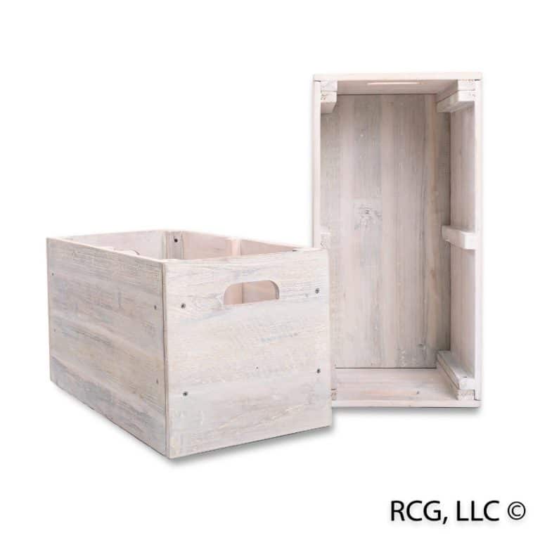 Reclaimed Wood Crates - Restaurant & Cafe Supplies Online