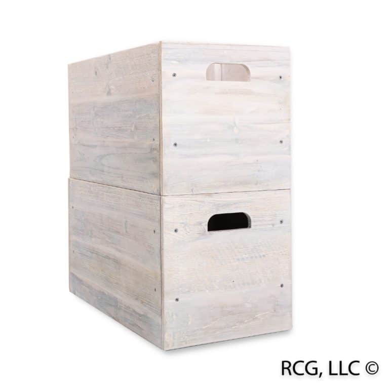 Reclaimed Wood Crates - Restaurant & Cafe Supplies Online