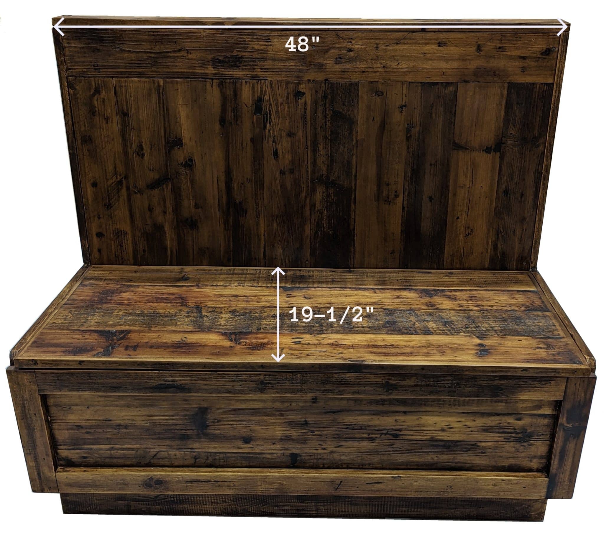 Reclaimed Wood Booths - Restaurant & Cafe Supplies Online
