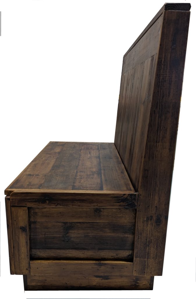 Reclaimed Wood Booths - Restaurant & Cafe Supplies Online