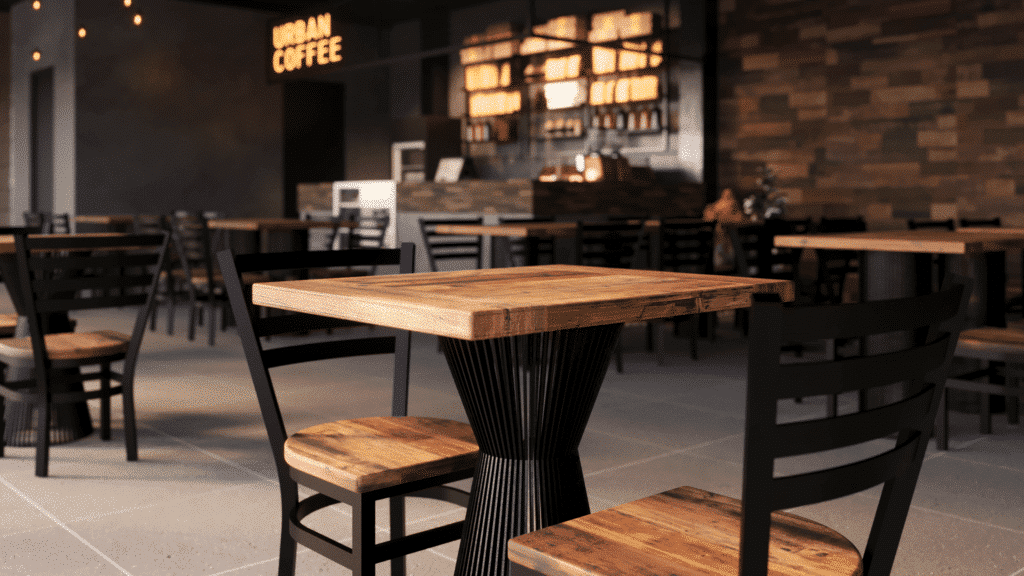 Breadboard End Cafe Side Shot - Restaurant & Cafe Supplies Online