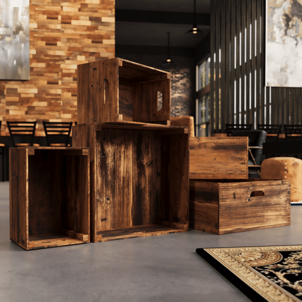 Sustainable Restaurant Design with Reclaimed Wood Furniture