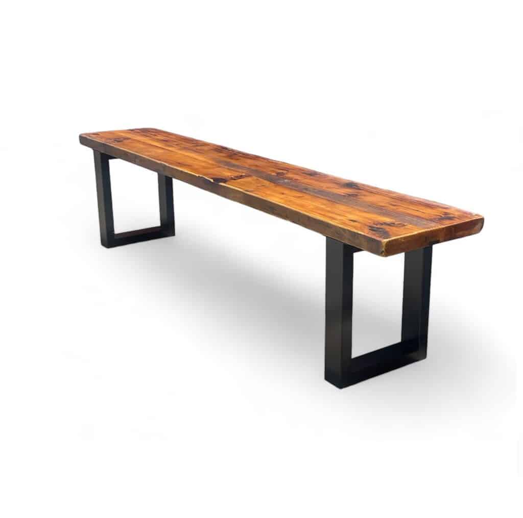 Robust Forest Reclaimed Wood Bench - Restaurant & Cafe Supplies Online