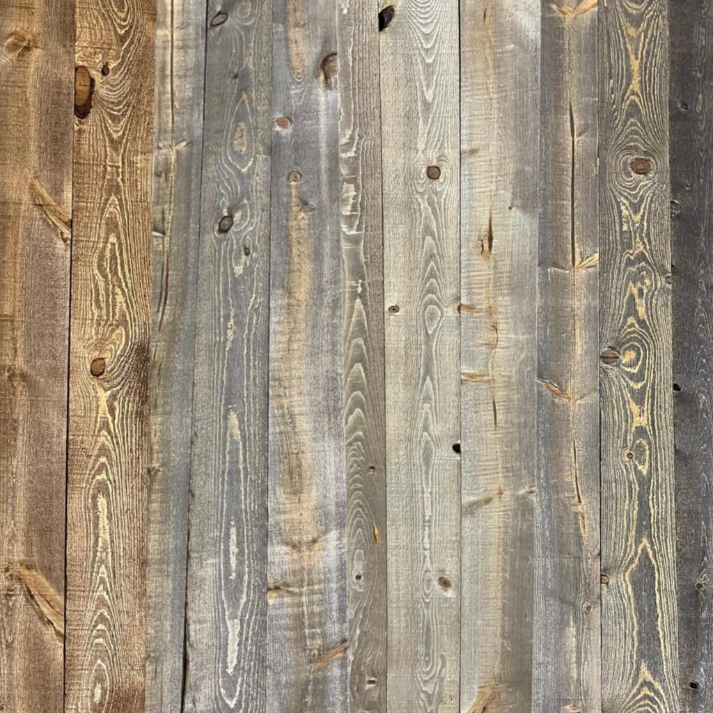RusticCraft 72" Finished Wood Planks for Walls, Siding & Crafts ...